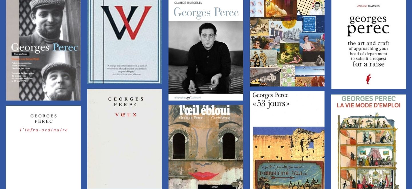 Georges Perec at La Médiathèque - Institut Français · Royaume-Uni
